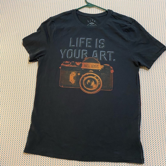Life Is Good | Tops | Life Is Good Vintage Ansel Adams Camera T Shirt ...
